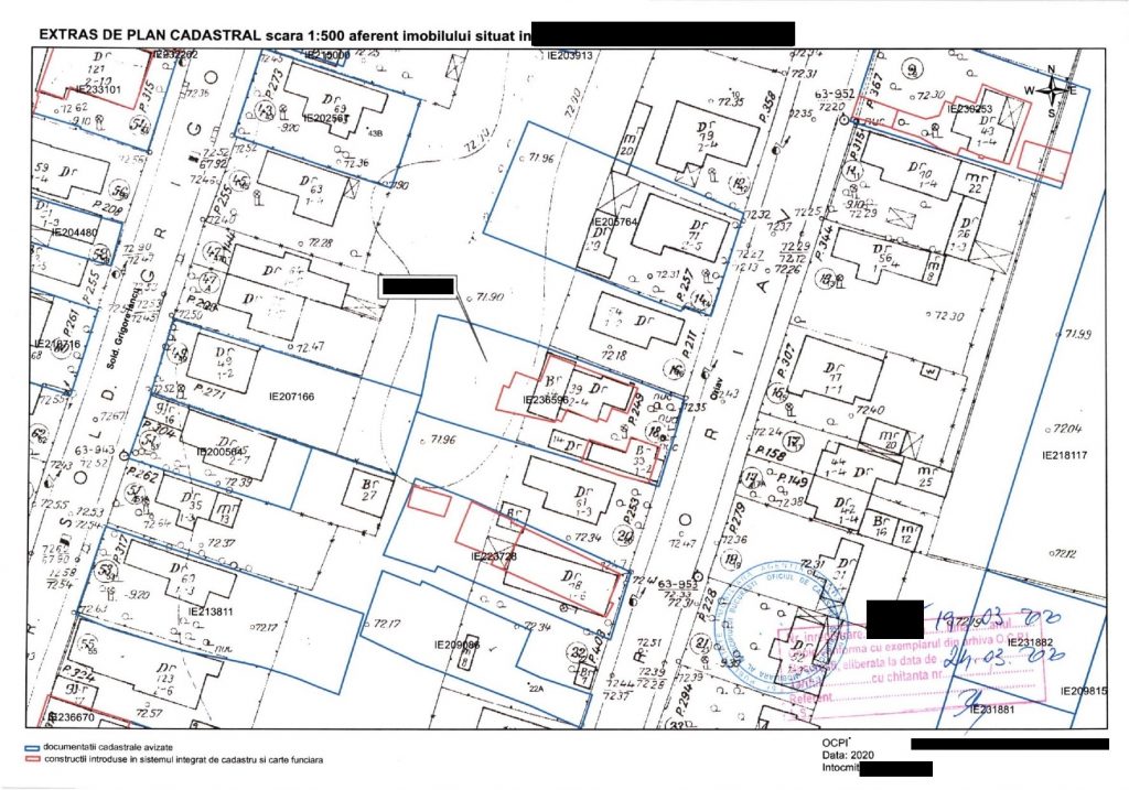 Plan cadastral Online WEB CONSULTATION